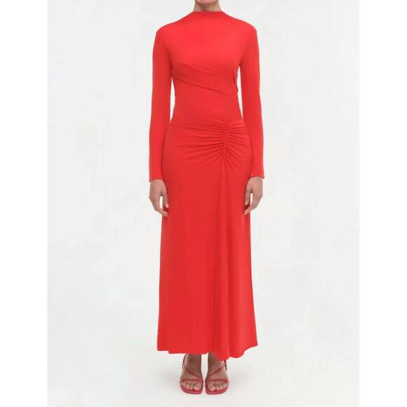 Simkhai | Dresses | New Simkhai Ferrera Dress In Fiery Red | Poshmark